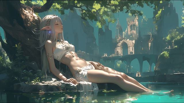 Celtic music - 052 - Relaxing Medieval Music–Elf resting in an old castle. Celtic music. - Ancient G