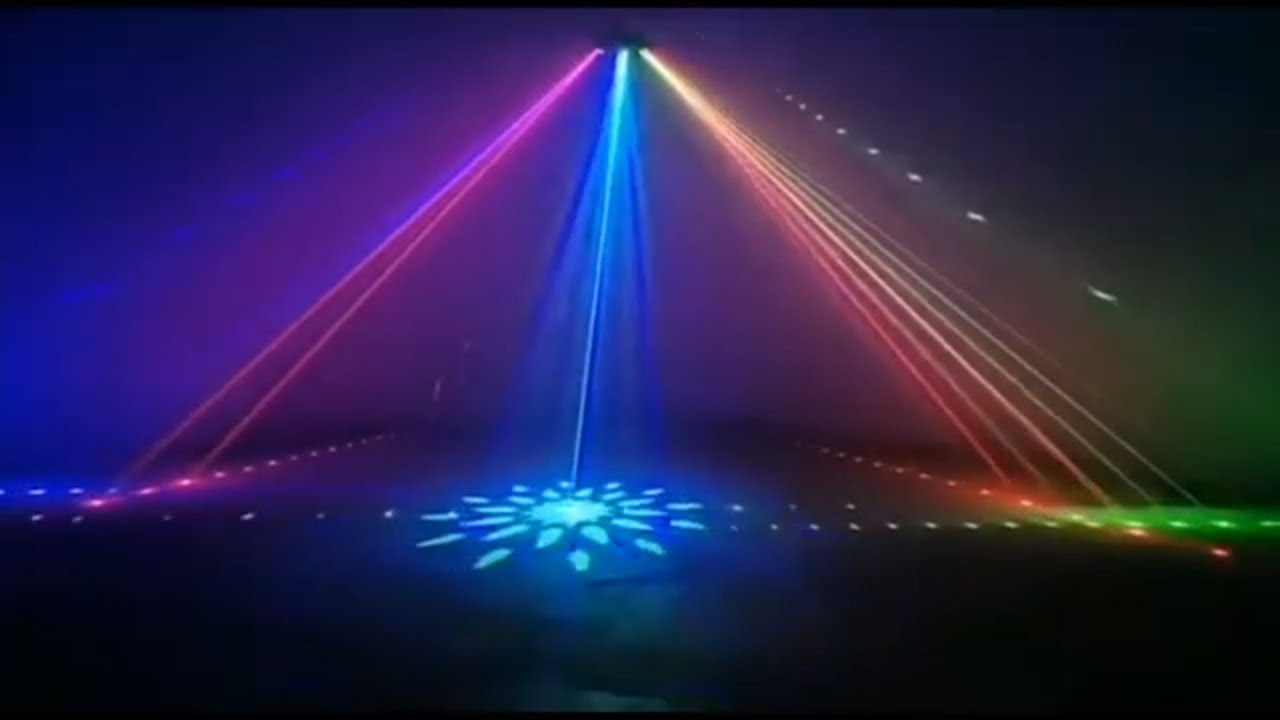 Лазерный Проектор с АлиЭкспресс Светомузыка