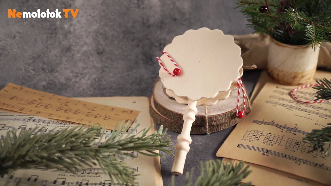 124. Шумовой музыкальный инструмент - Бубенцы. DIY своими руками.
