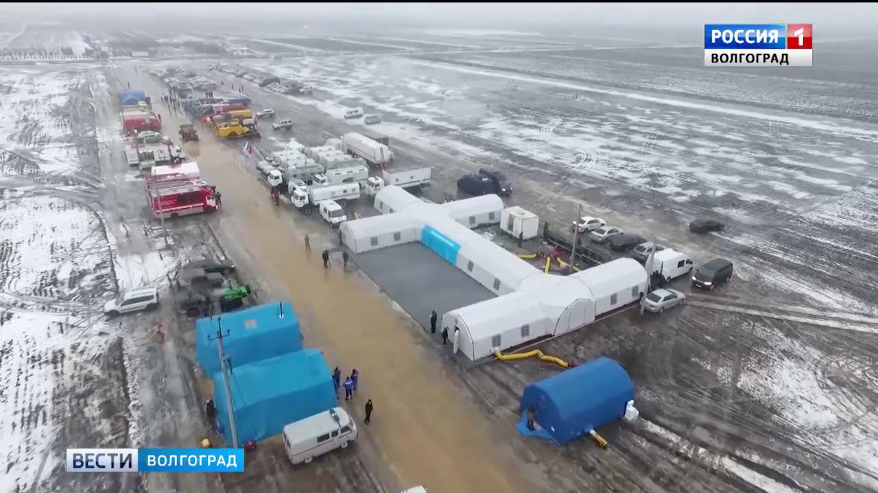 Масштабные учения в Волгоградской области