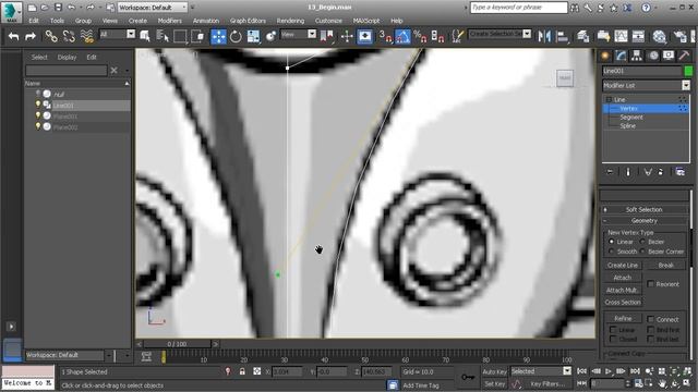 013. Сглаживание при помощи сплайнов