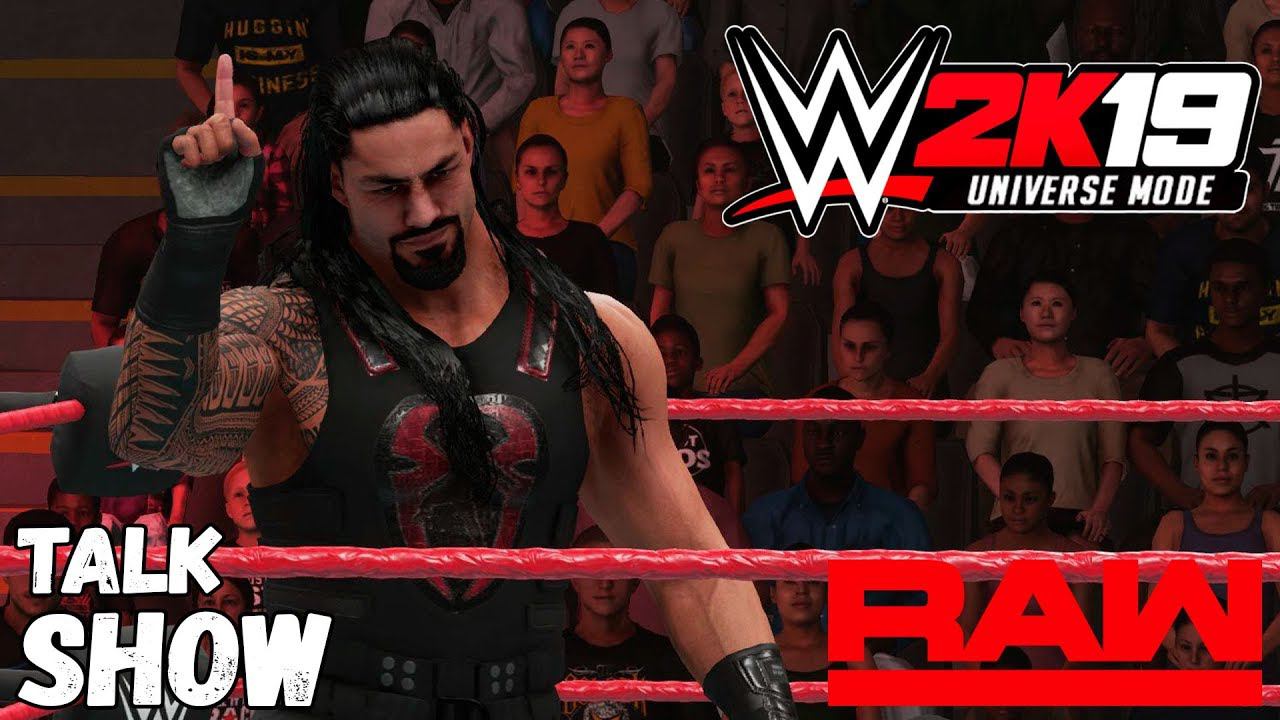 WWE 2K19 Universe Mode - RAW. Show Closer PROMO (Русская озвучка) #18