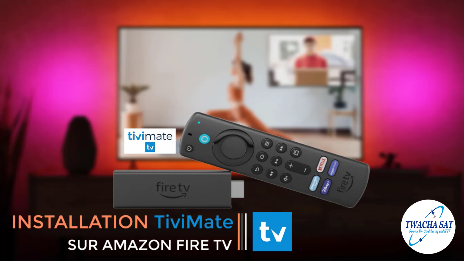 Comment installer l'application TiviMate sur AMAZON FIRE TV avec Downloader - Tutoriel Complet