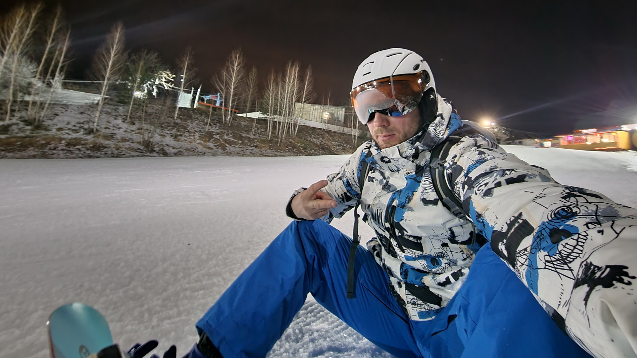 Учусь кататься на сноуборде 12.12.22