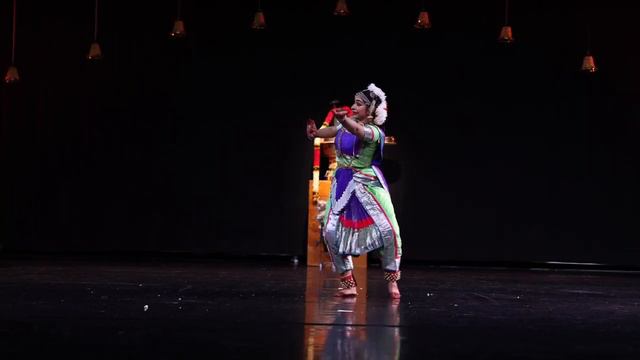 VARNAM. Индийский классический танец.