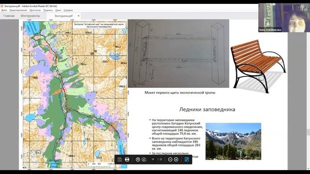 №4 Алейникова А.М. "Развитие экотуризма в России, опыт проектирования экологических троп"