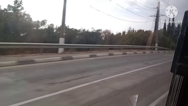 Дорога Алушта -Ялта. Южно Бережное шоссе.