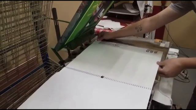 Допечатка календарей, Шелкография