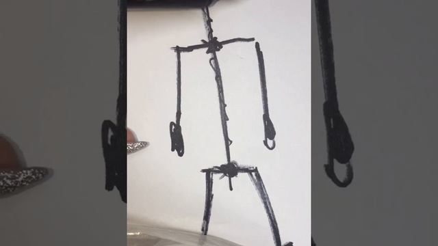 Дед Мороз за окном, своими руками.mp4