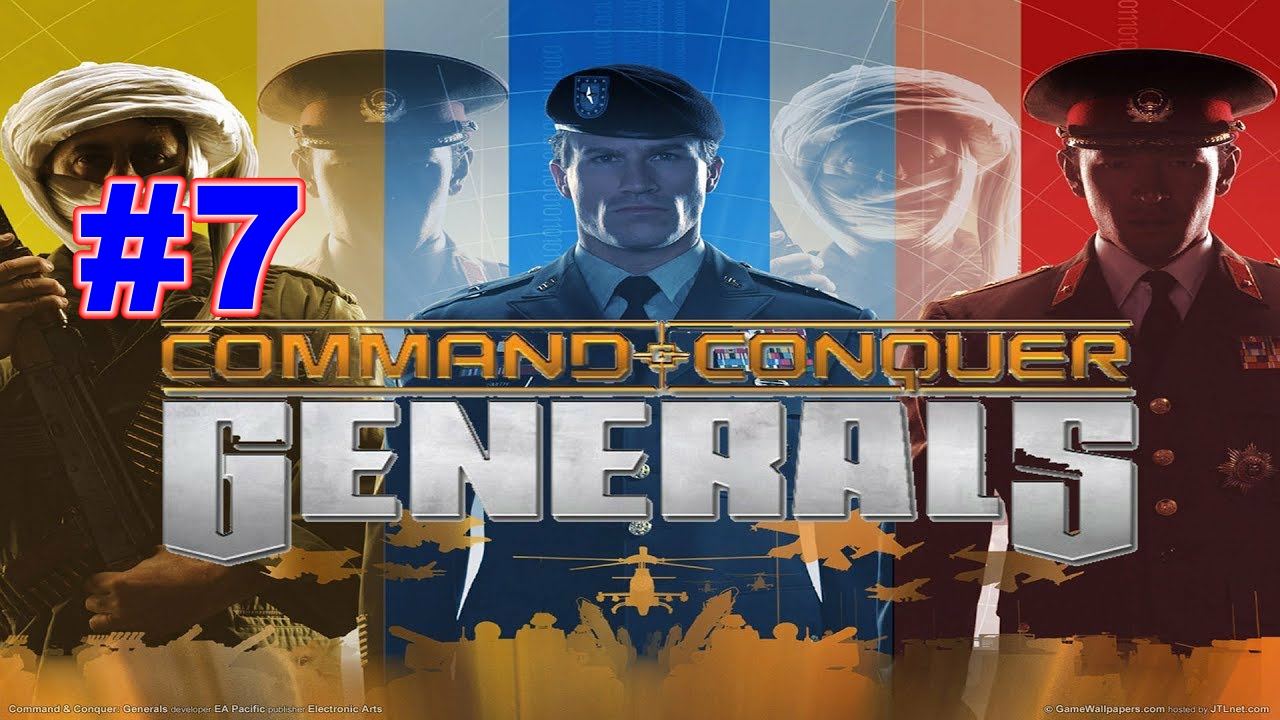 ▶Command & Conquer: Generals. Голубой орел(США). #7