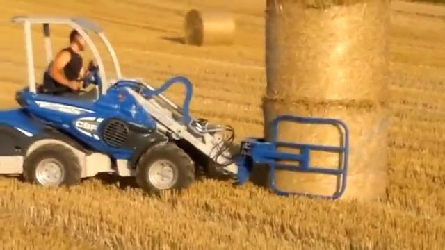 Захват для сена на мини погрузчик MultiOne