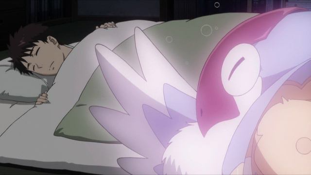 Весёлые деньки в общежитии монстров 1 сезон 6 серия «Маленький Хирозойкон» (аниме-сериал, 2017)