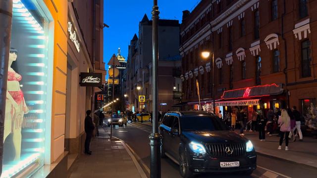 Ночная жизнь Москвы, Россия 🔥 Прогулки по ночному городу 🔥 Русские красивые девушки