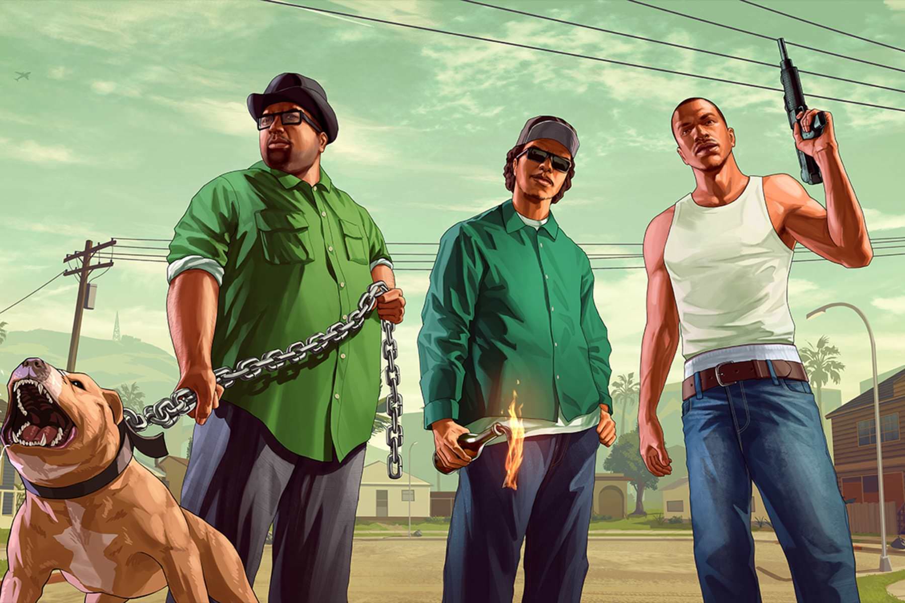 Grand Theft Auto San Andreas#2(На подения на Гроув-Стрит)