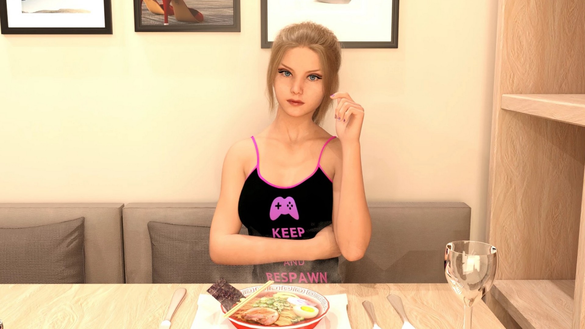 Моя стажёрка Люси. Lucie Adult Game #1