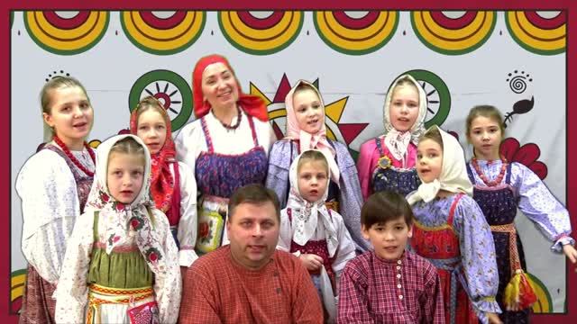 Масленица. Фольклорные ансамбли Жихарка ДШИ 7 и Ладанка ДДН Ульяновской области