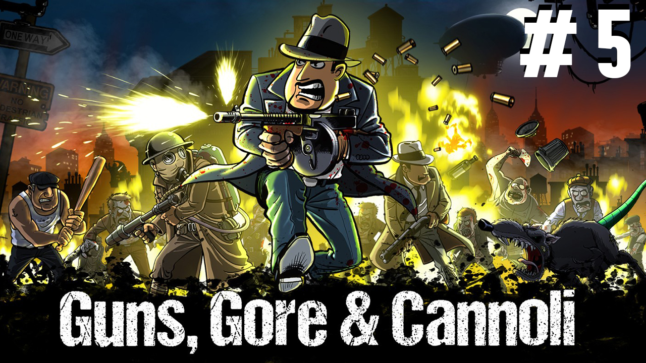 Прохождение Guns, Gore and Cannoli Часть 5: Лаборатория, Строительная площадка, Крыши, Главный Босс