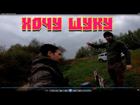 Ловля щуки с лодки осенью на пруду