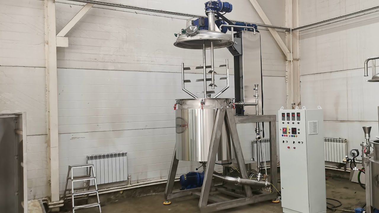 Вакуумный миксер-гомогенизатор УГ-ГУРТ-500