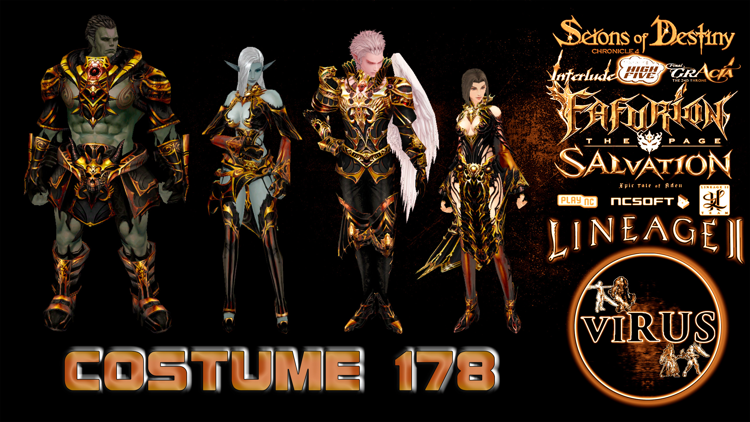 New Costumes. 178. LINEAGE II. Any Chronicles ◄√i®uS►
