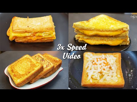 5 способов приготовить тост с яйцом на сковороде! Быстрый завтрак за 5 минут