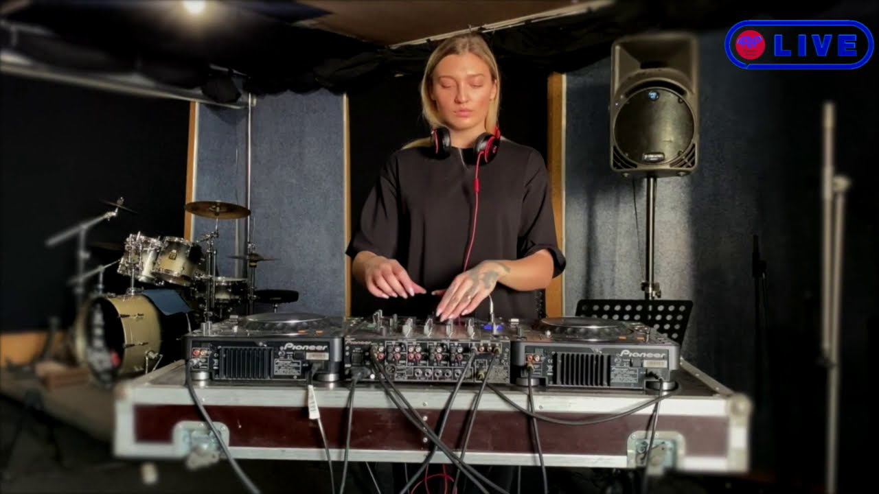 DJ Mira at the studio RostPro