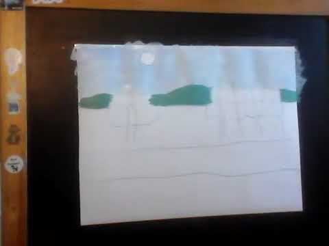 Рисуем летний пейзаж