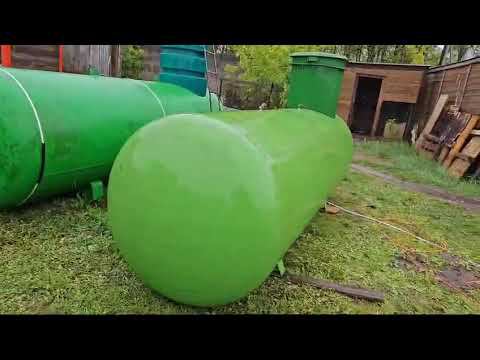 Чешский газгольдер б/у 4800 литров, 2016 г. + редуктор