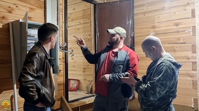 Электрика в частном деревянном доме. Электрики Сыктывкара. Строительная компания Центр Домостроения