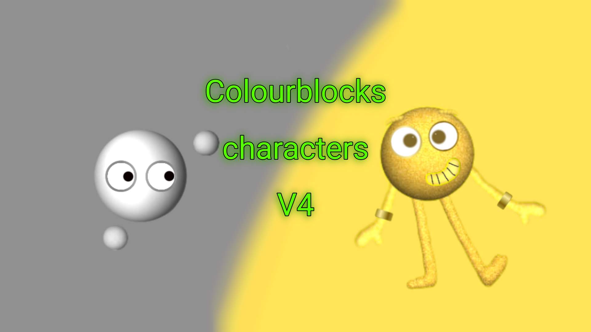 Colourblocks characters V4