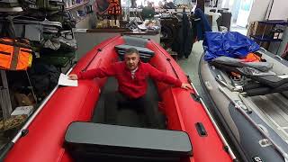 Лодка Компас 430 НДНД. ОБЗОР.