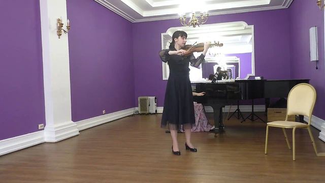 А.К. Глазунов. Концерт для скрипки с оркестром. Елизавета Мосиенко скрипка, Л.И.Басалаева фортепиано