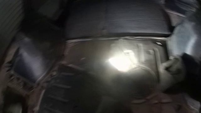 Ремонт внутреней арки крыла и лючка бензобака на Passat B3