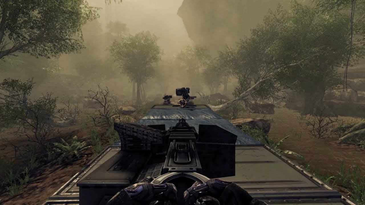 Crysis Warhead| Часть 6. Сопровождение секретного контейнера на поезде.