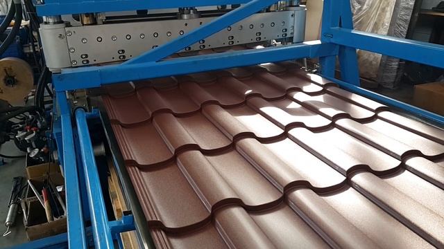 Металлочерепица Сицилия  Процесс производства