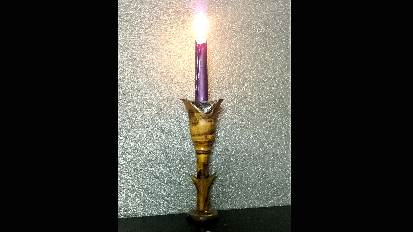 Подсвечник "Мёртвый тюльпан".  Импровизация. Работа по дереву. Токарные работы