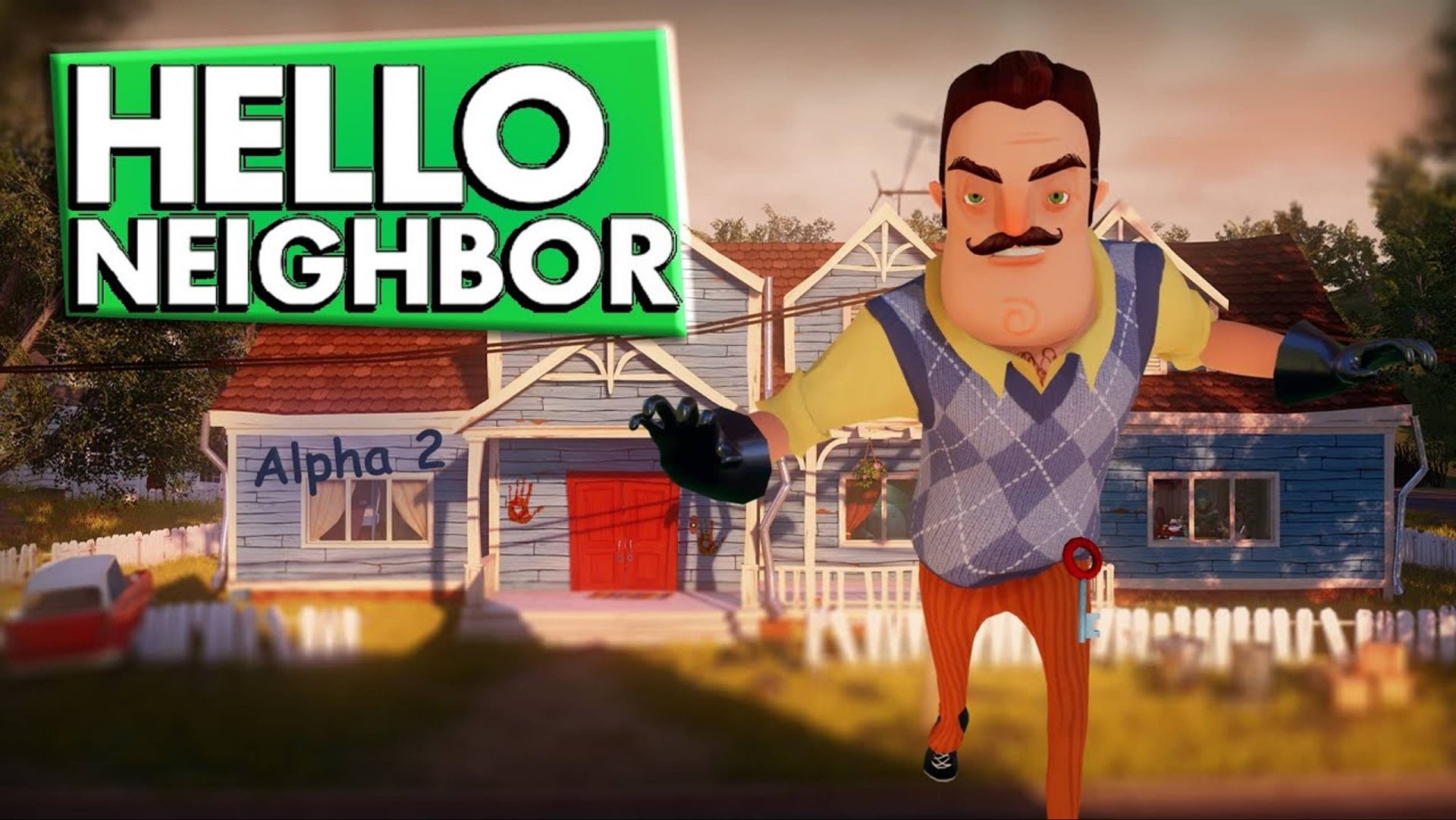 Прохождение Hello Neighbor Alpha 2|Сосед купил себе новый дом!