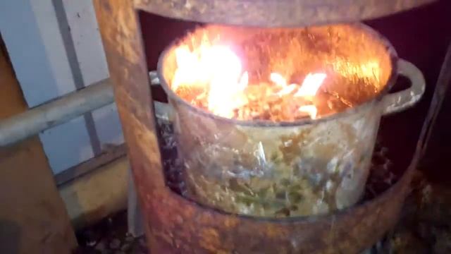 Бесплатное отопление гаража,мастерской,теплицы, или очень бюджетный способ на отработке.