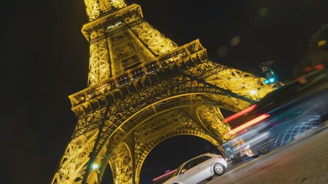 Париж Красивые виды Парижа с приятной музыкой Видео картина