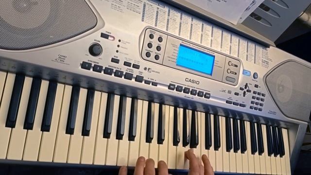 В лесу родилась елочка на Casio CTK-691