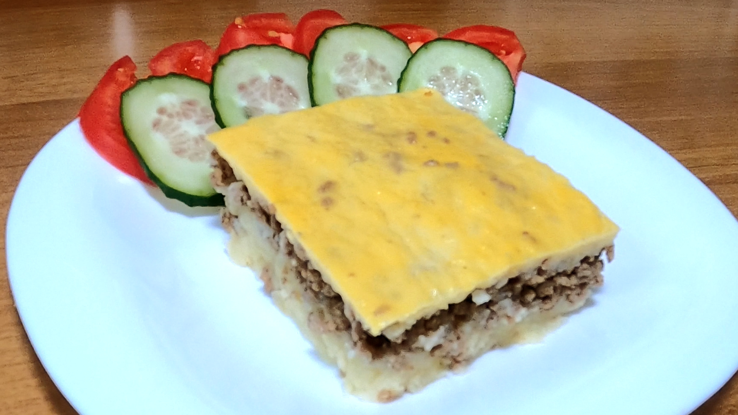 Сделала КАРТОФЕЛЬНУЮ ЗАПЕКАНКУ С МЯСОМ. Гости в восторге.