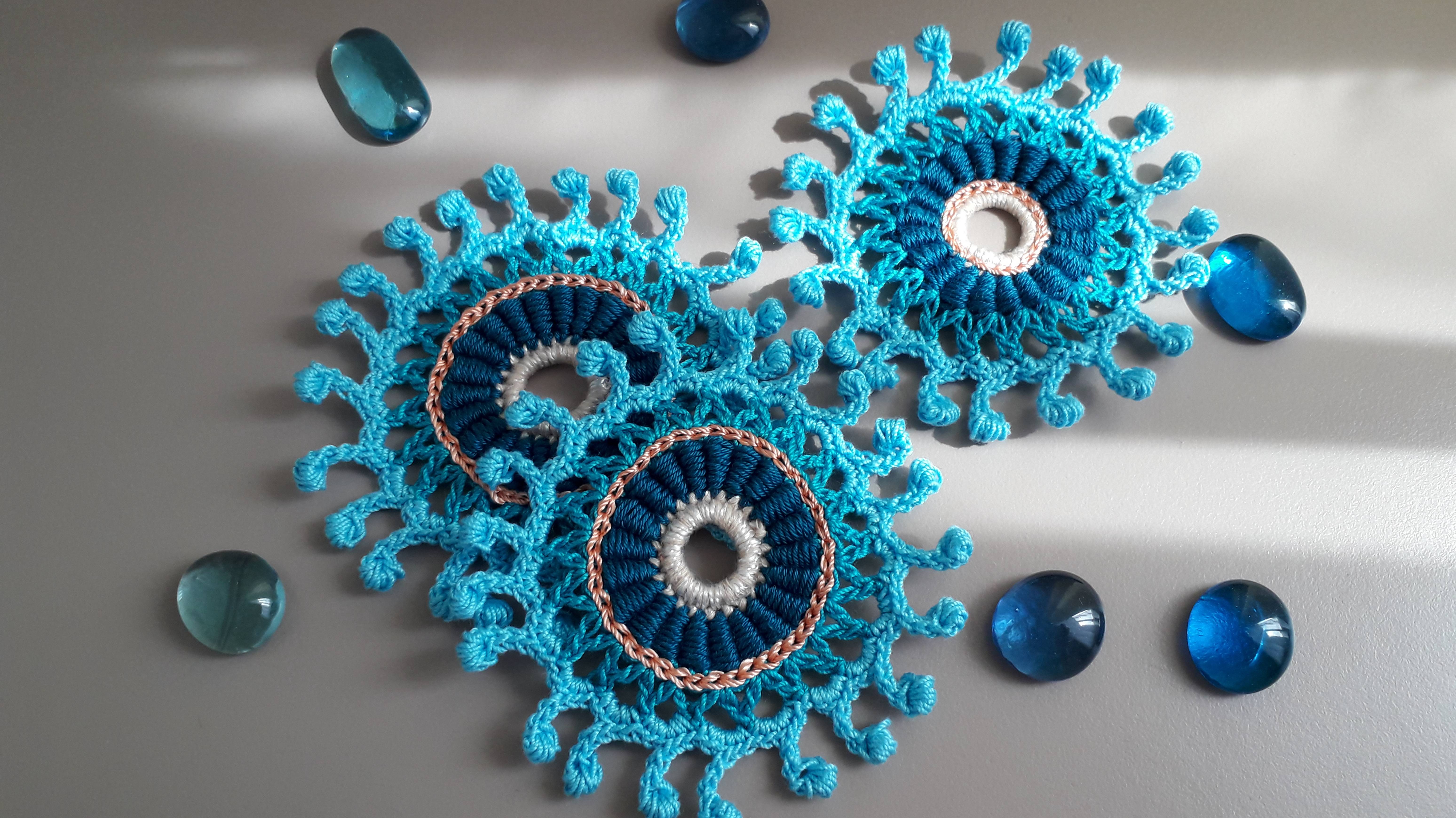 Ирландское кружево - мотив "МОРСКОЙ"