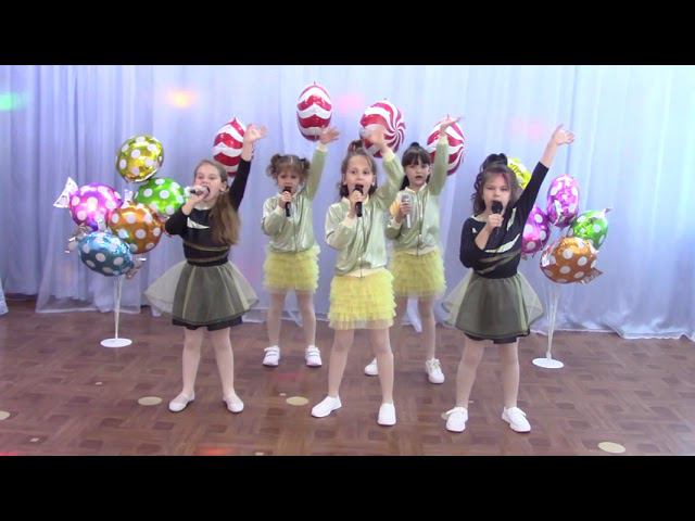 Дошколята с песней "СЧАСТЬЕ"