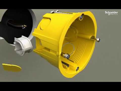 Как монтировать установочные коробки в гипсокартонную стену?