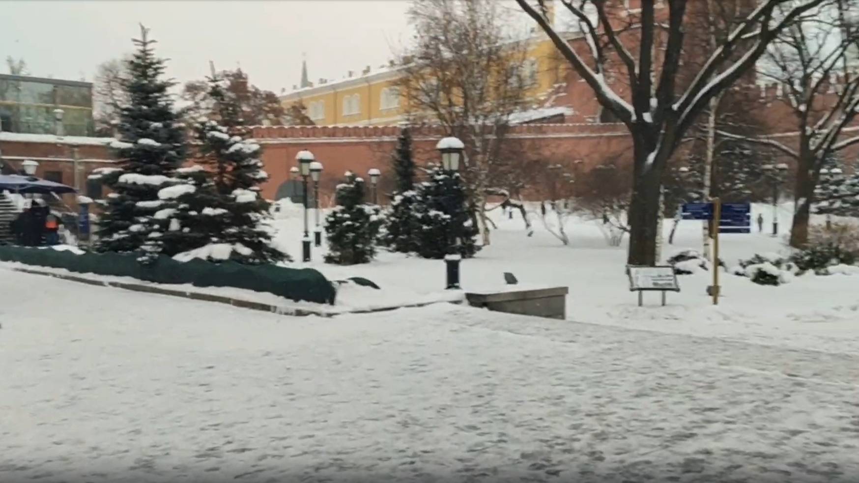 Зима в Москве