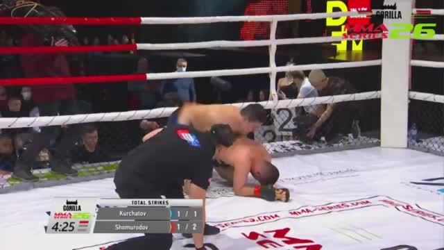 Максим Курчатов vs. Файоз Шомуродов - Хайлайт