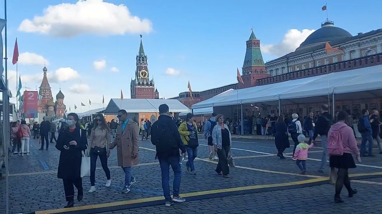 Книжный фестиваль "Красная площадь". (03.06.22)