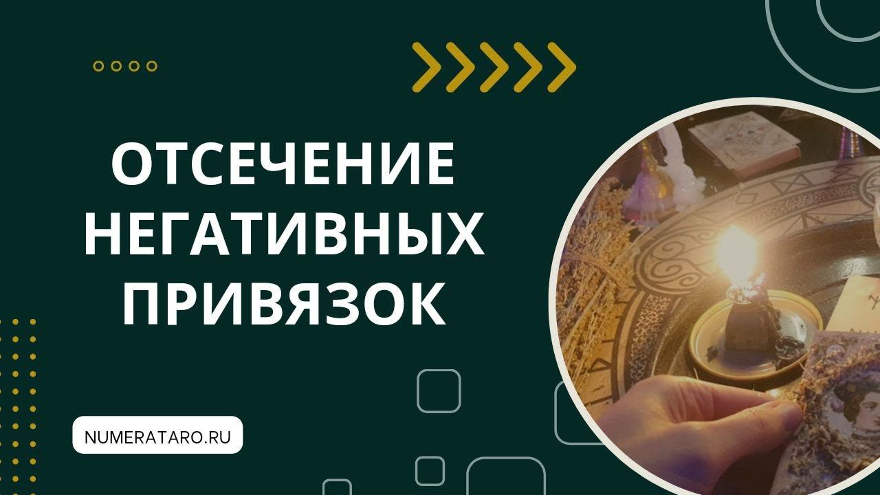Ритуал "Отсечение негативных привязок"