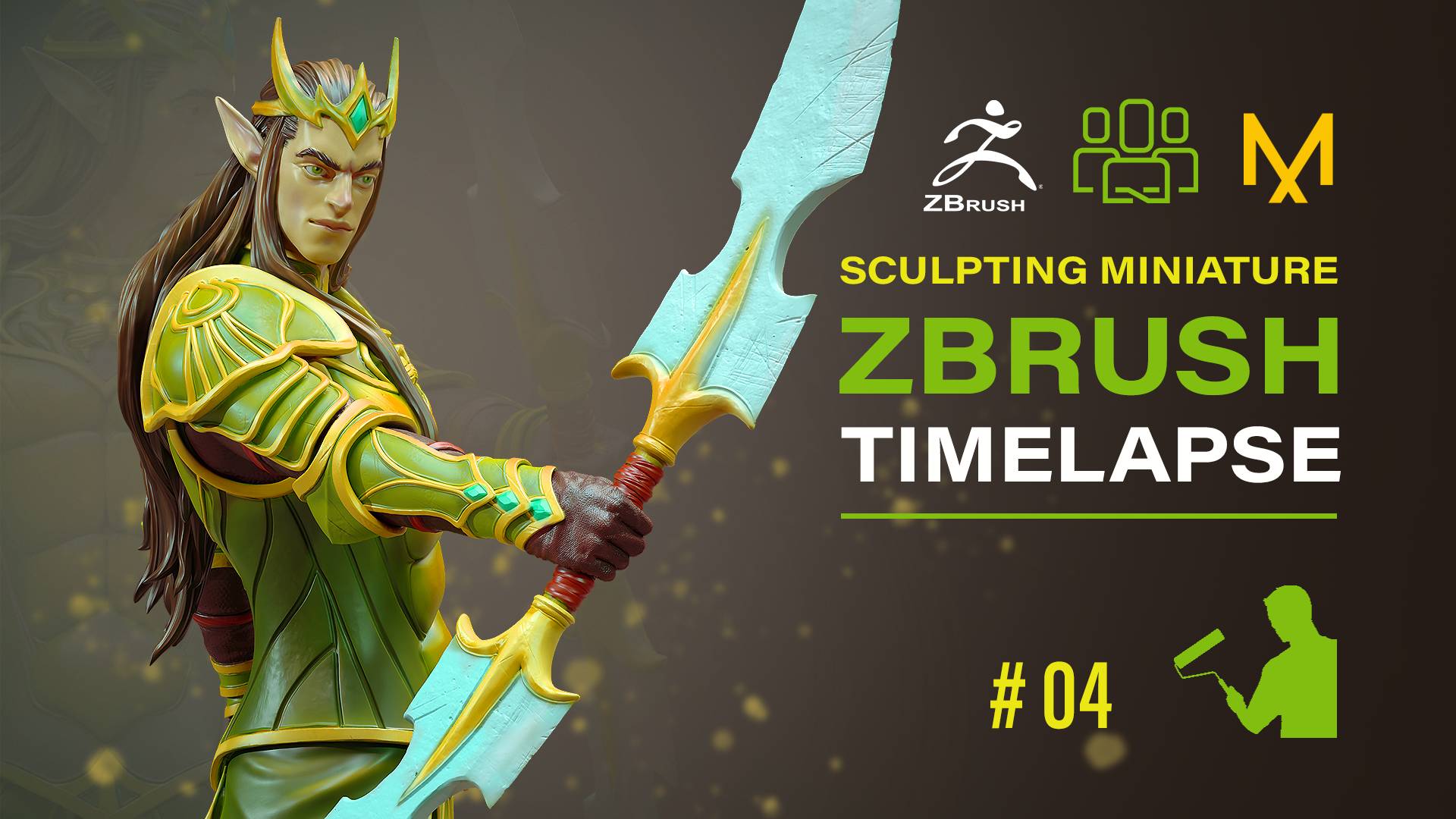 Sculpting Miniature | Zbrush Timelapse
