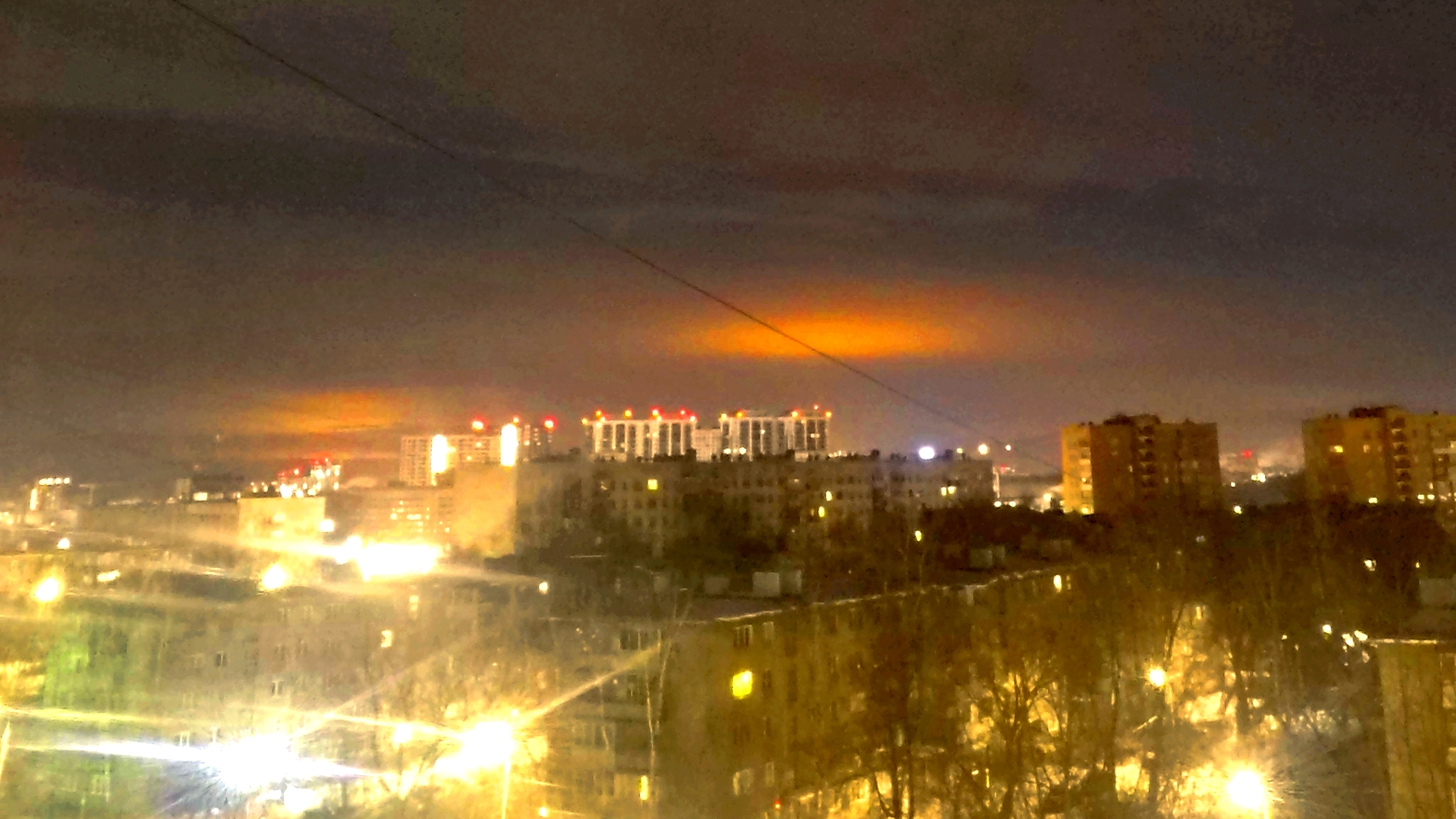 СЕВЕРНОЕ СИЯНИЕ ( РЯЗАНЬ ) 2024.01.22